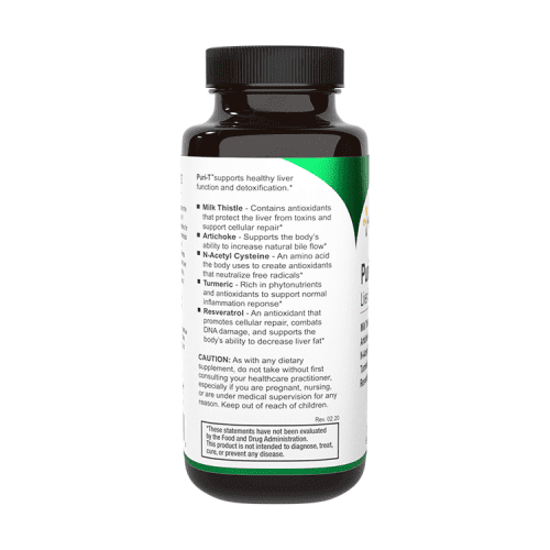 Liver Detox Support Supplement. Puri-T by LifeSeasons