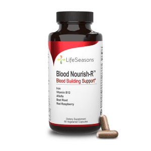 Iron & Blood Builder Supplement. Blood Nourish-R LifeSeasons